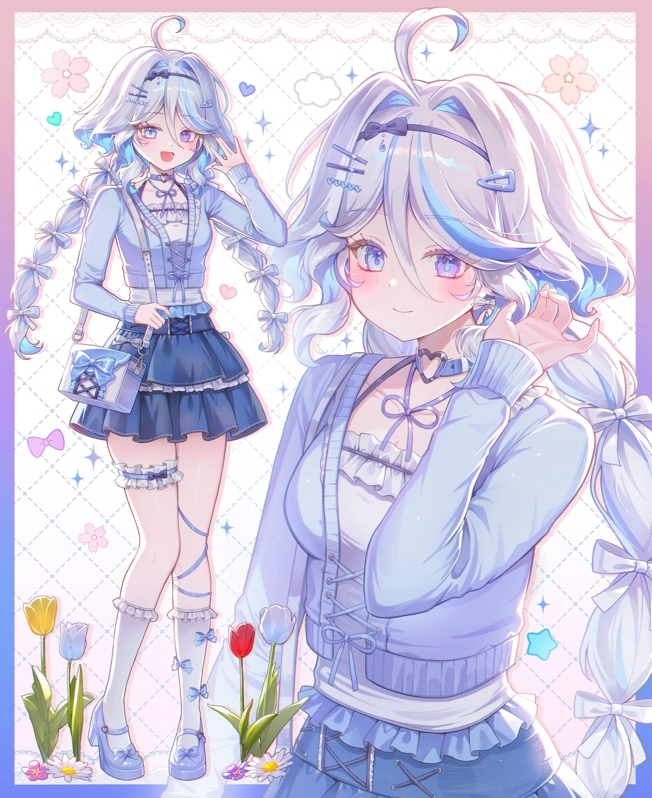 Que bonito outfit de Furina Genshin Impact | HoYoLAB