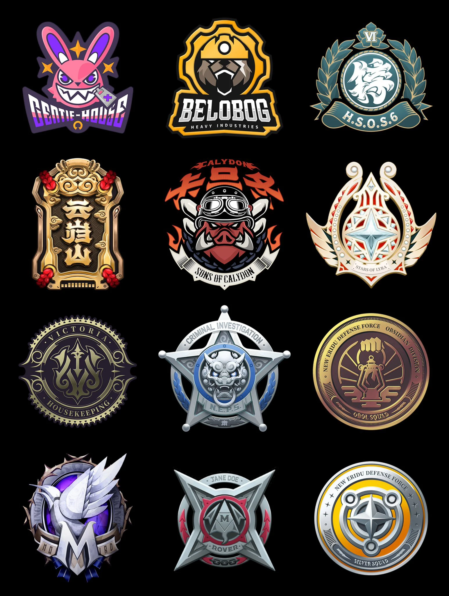 All Faction Icons Zenless Zone Zero | HoYoLAB