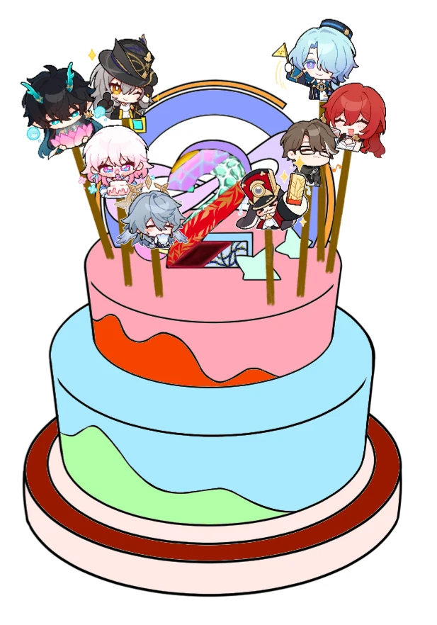 anniversary cake Honkai: Star Rail | HoYoLAB