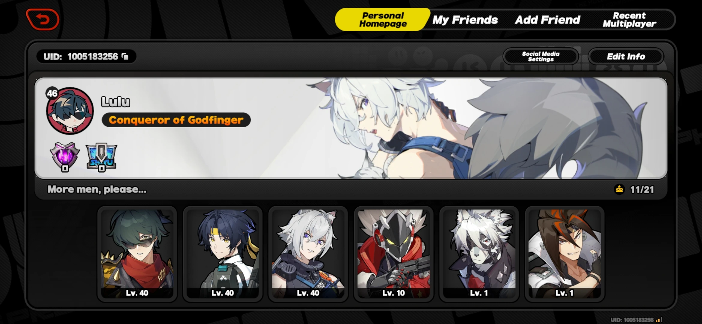 zzz friend code Zenless Zone Zero | HoYoLAB