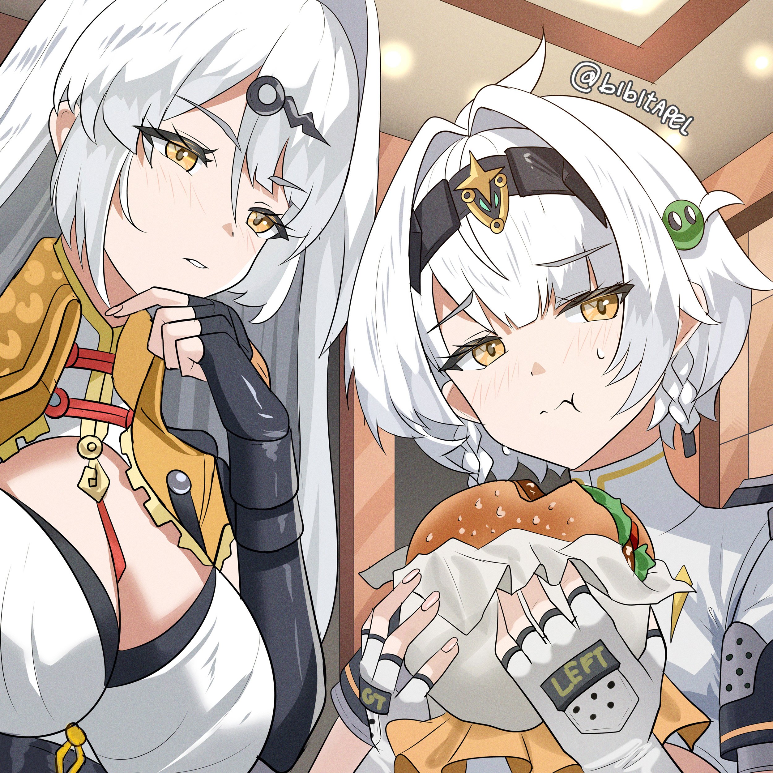 What is she thinking 👀? (Cr: bibitapel on X) Zenless Zone Zero | HoYoLAB