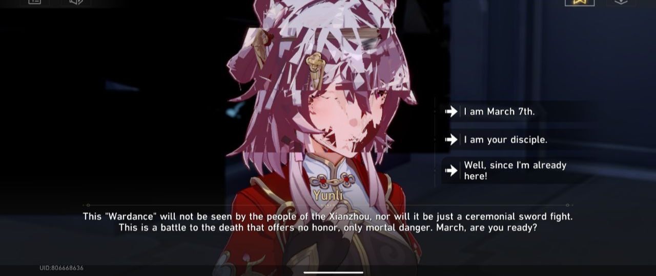 Hi cursed March 7th and Yanqing Honkai: Star Rail | HoYoLAB