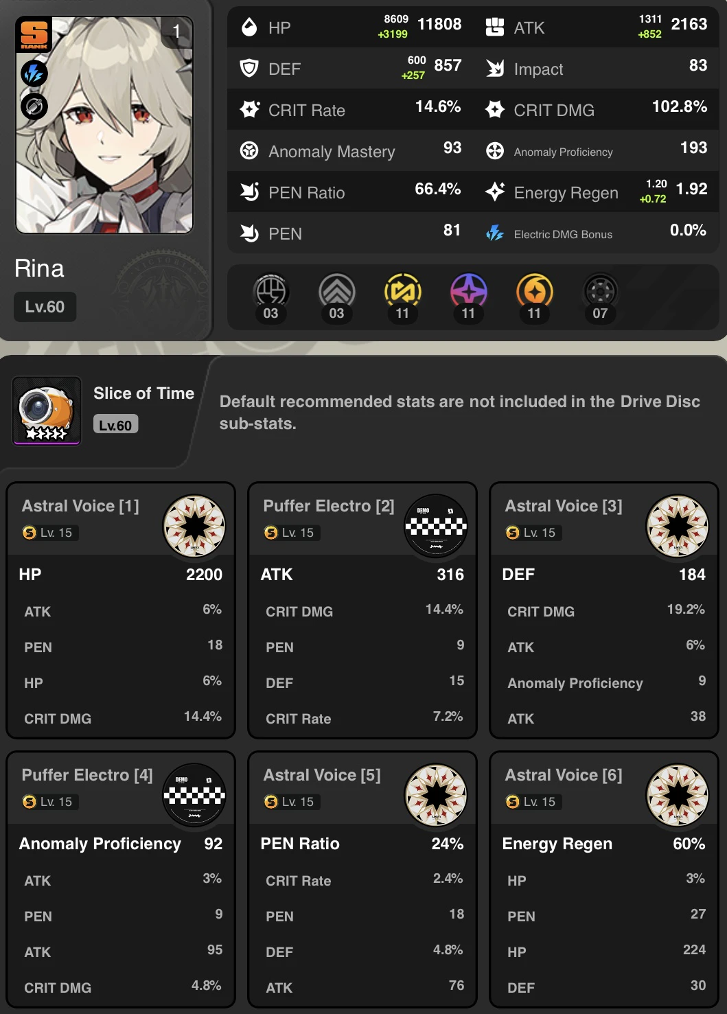 Standard signal blessed me with M1 Rina today Zenless Zone Zero | HoYoLAB