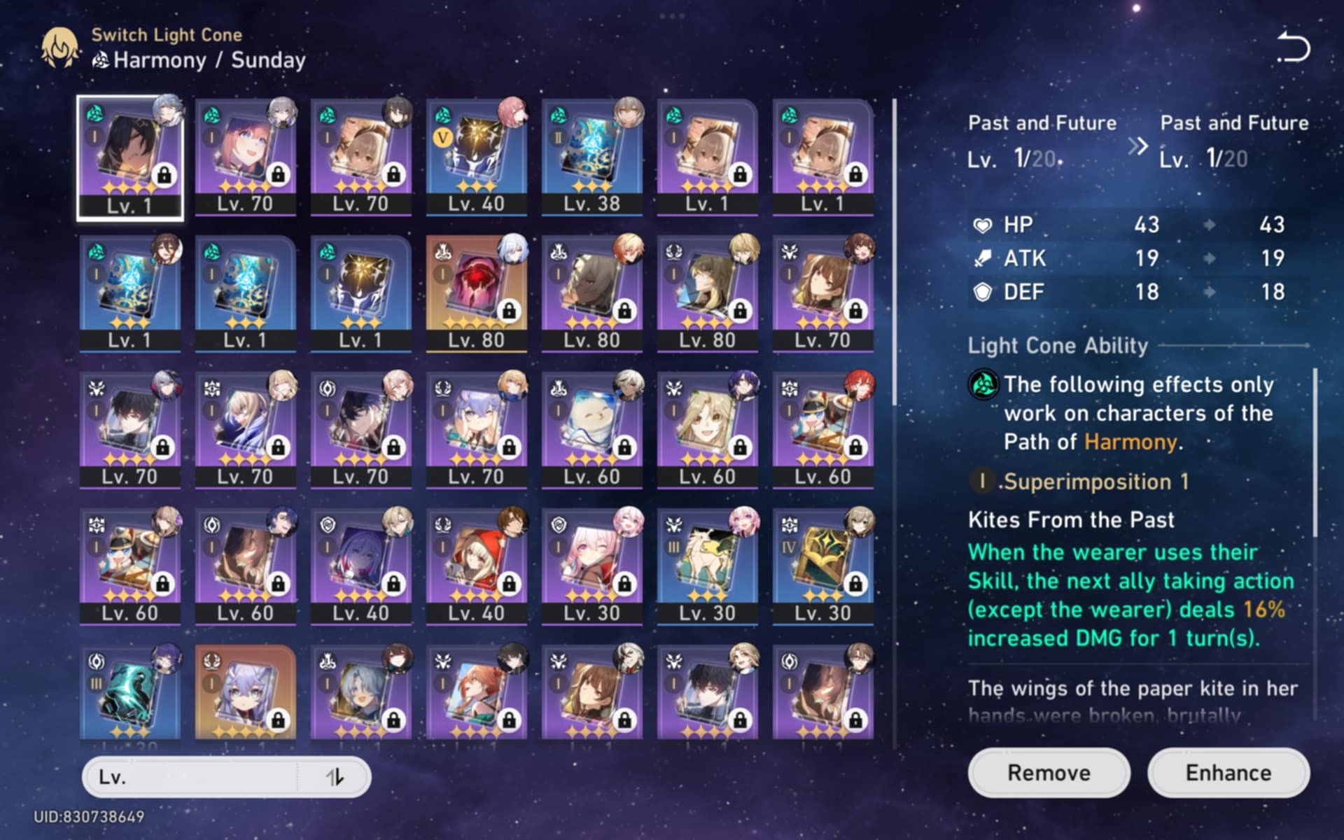 Which LC for Sunday?👉👈 (F2P) Honkai: Star Rail | HoYoLAB