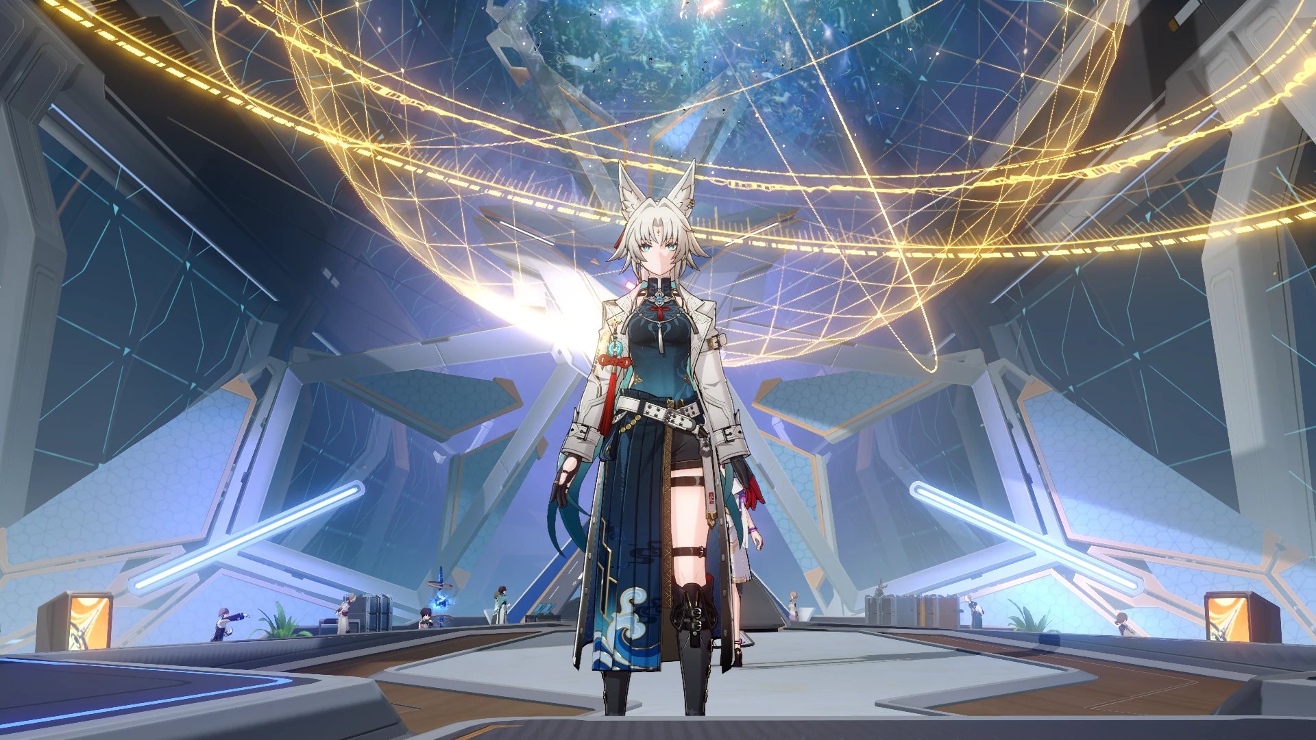 every time an event brings us back to the space station Honkai: Star ...