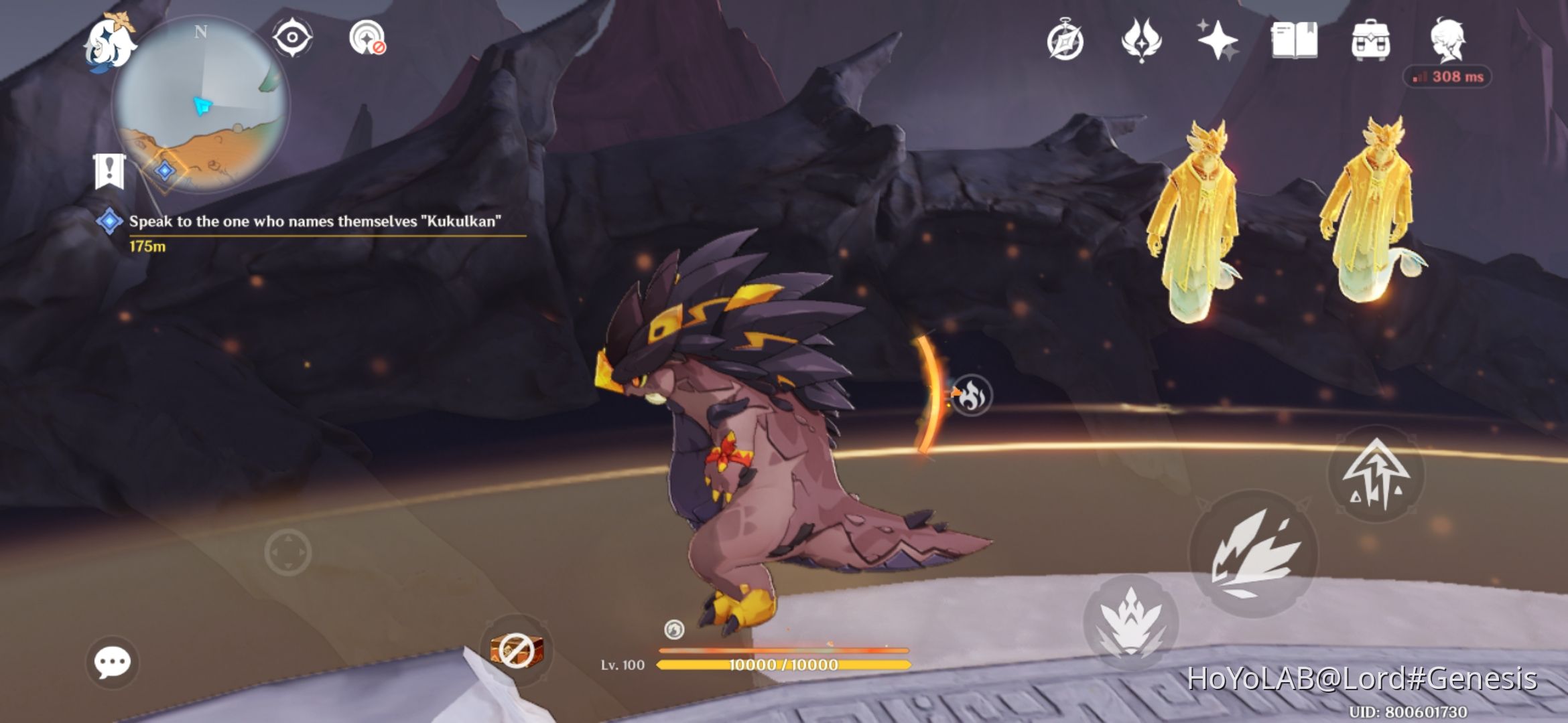 Actual size of Pyro Sovereign Genshin Impact | HoYoLAB