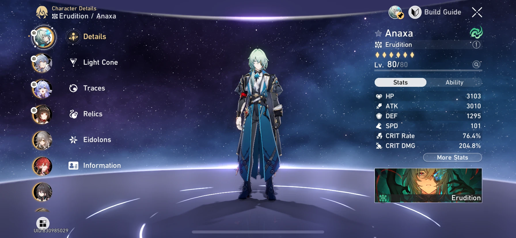 Rate my day 1 Anaxagoras build Honkai: Star Rail | HoYoLAB