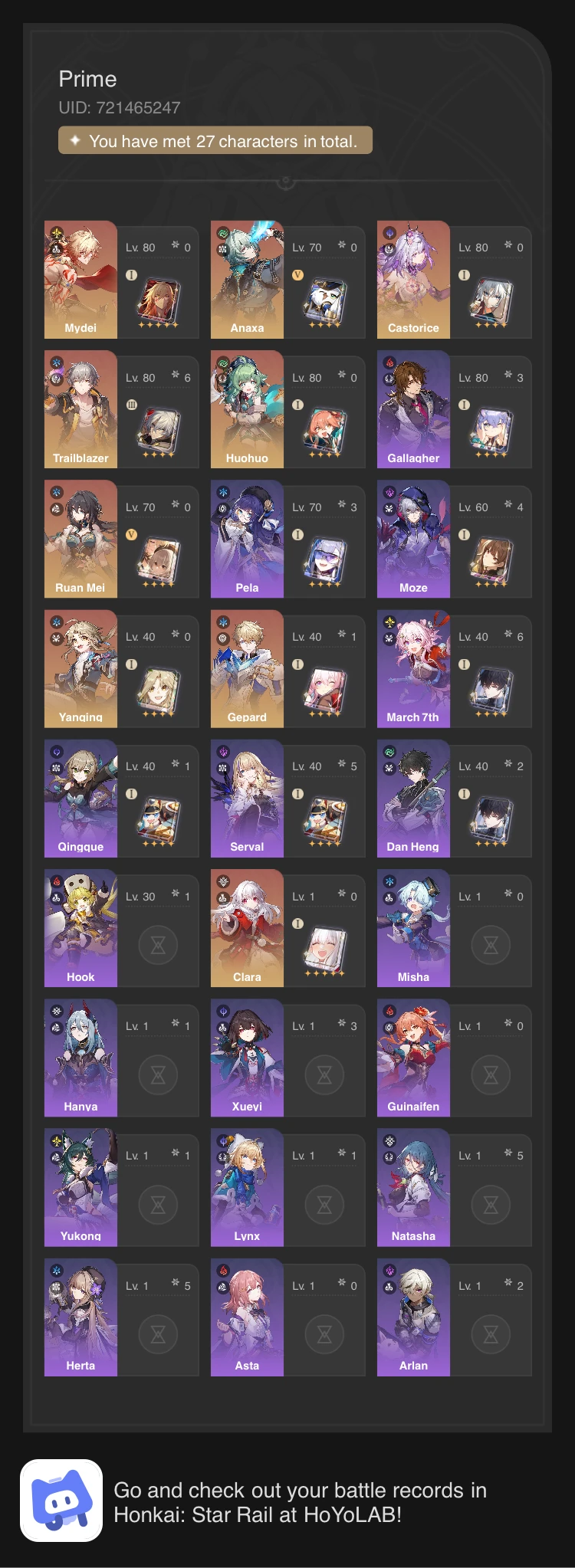 Help me build a Anaxa team Honkai: Star Rail | HoYoLAB