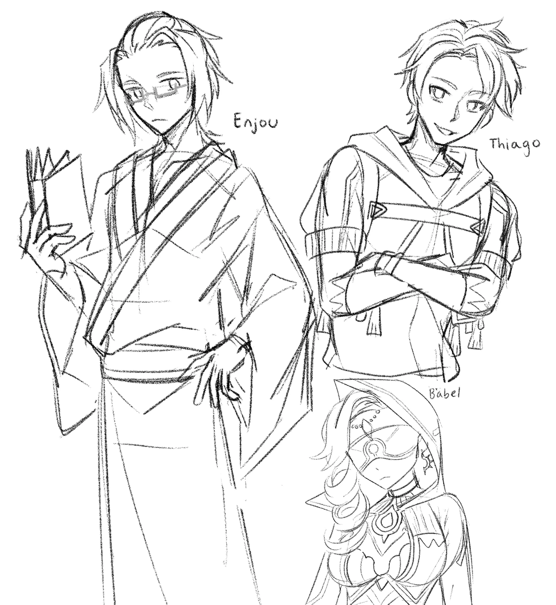 NPC doodles Genshin Impact | HoYoLAB