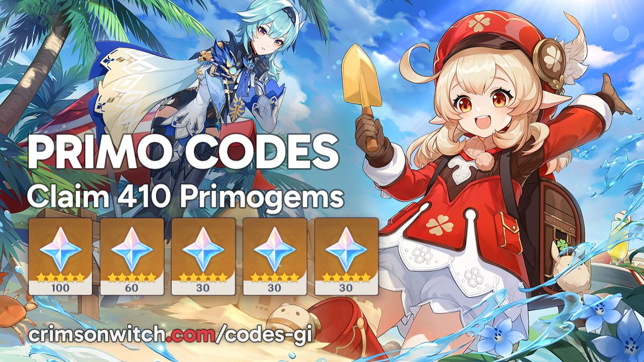 Hoyo keeps on giving! We are up to 7 Primo Codes! 410 Primogems Claim quickly! Genshin Impact ...