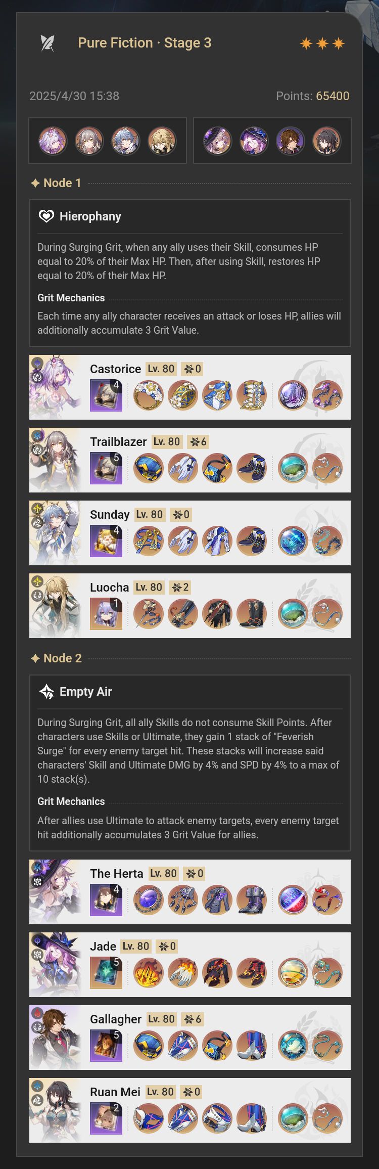2nd one is perfect Honkai: Star Rail | HoYoLAB
