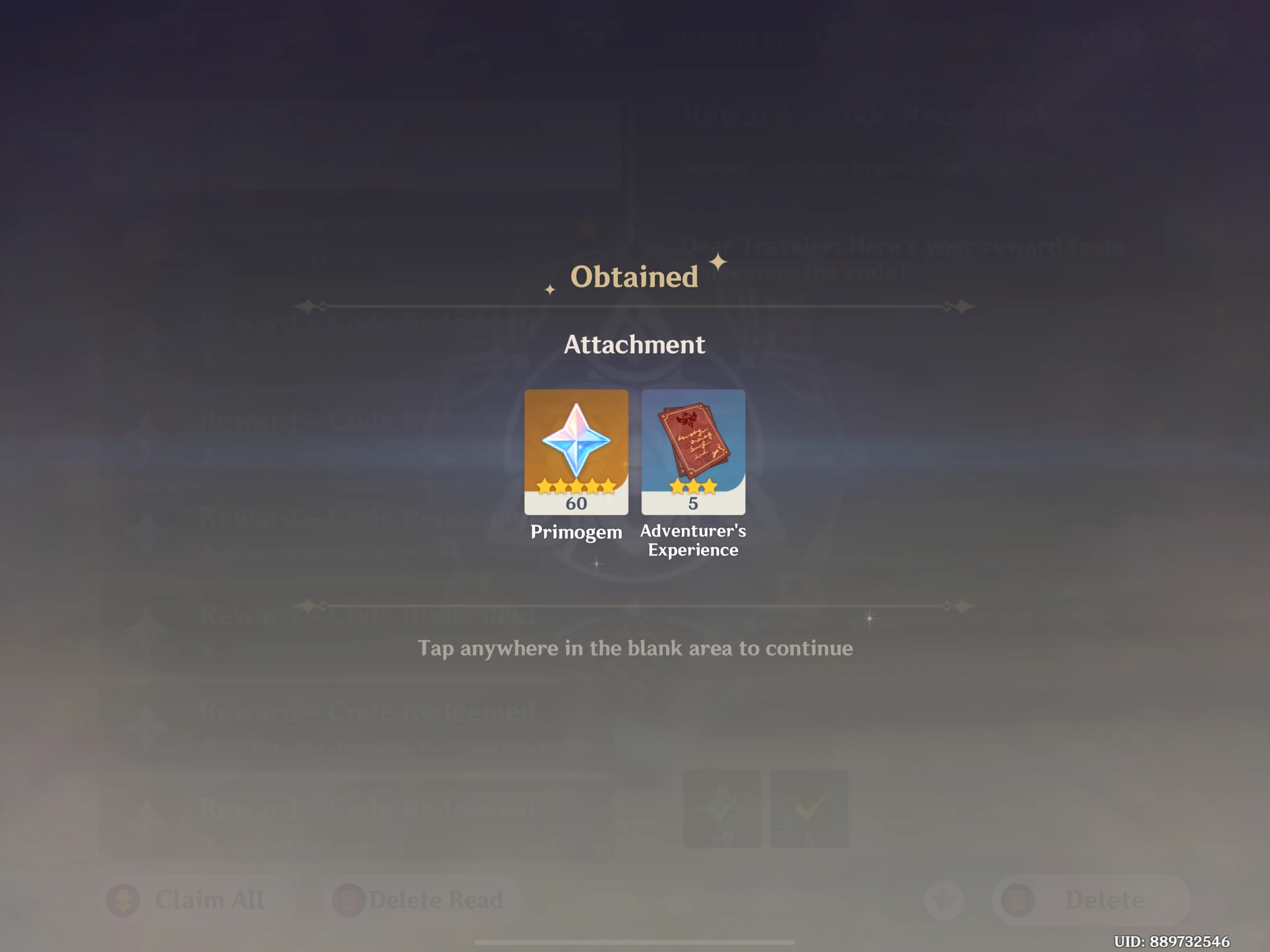 HELLO TRAVELERS, NEW REDEEM CODE - 60 Primogems - Genshin Impact 5.6 ...