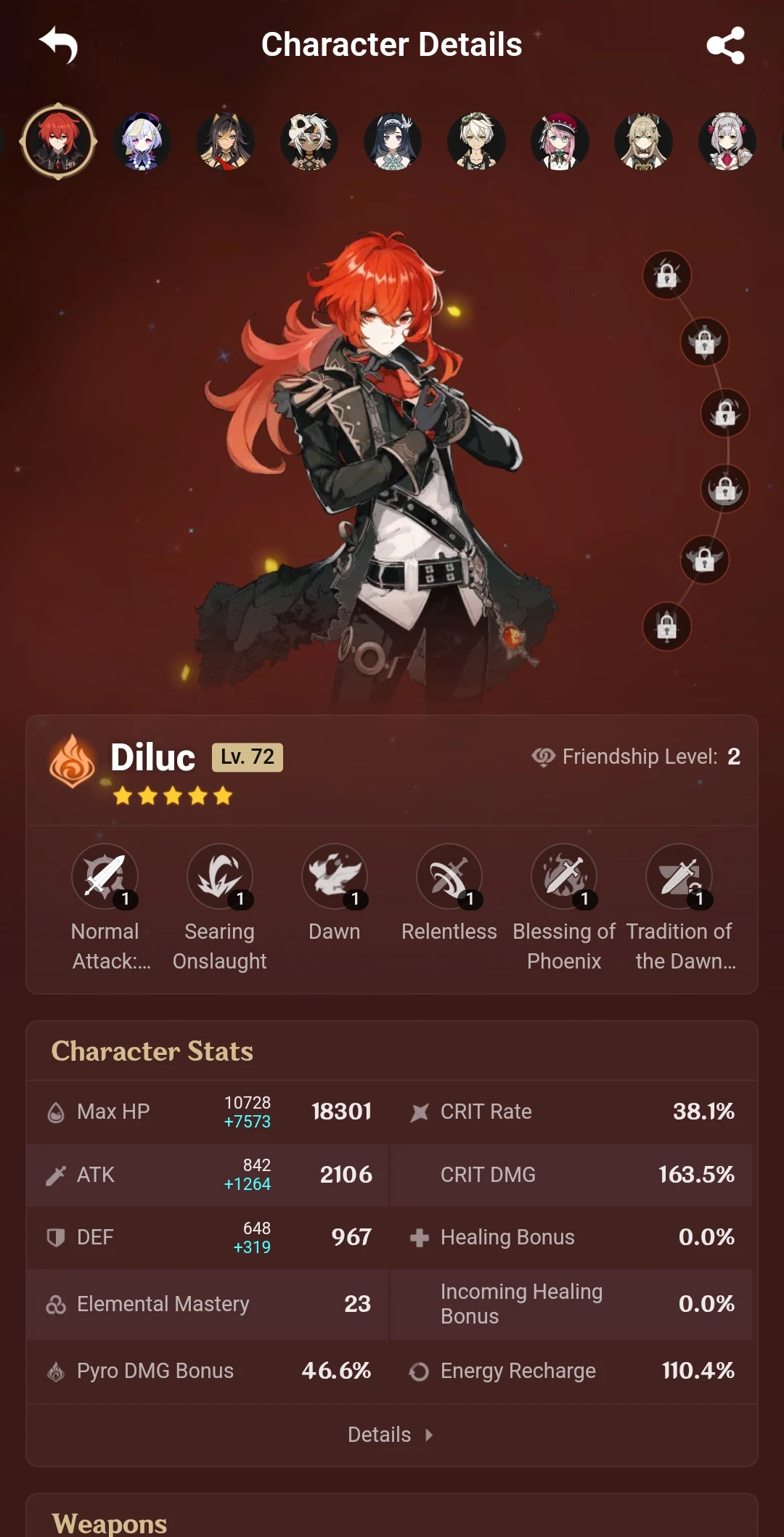 Diluc team? Genshin Impact | HoYoLAB