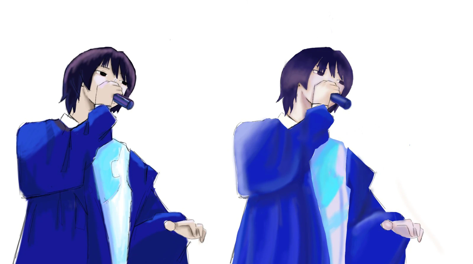 Right is my second attempt | HoYoLAB