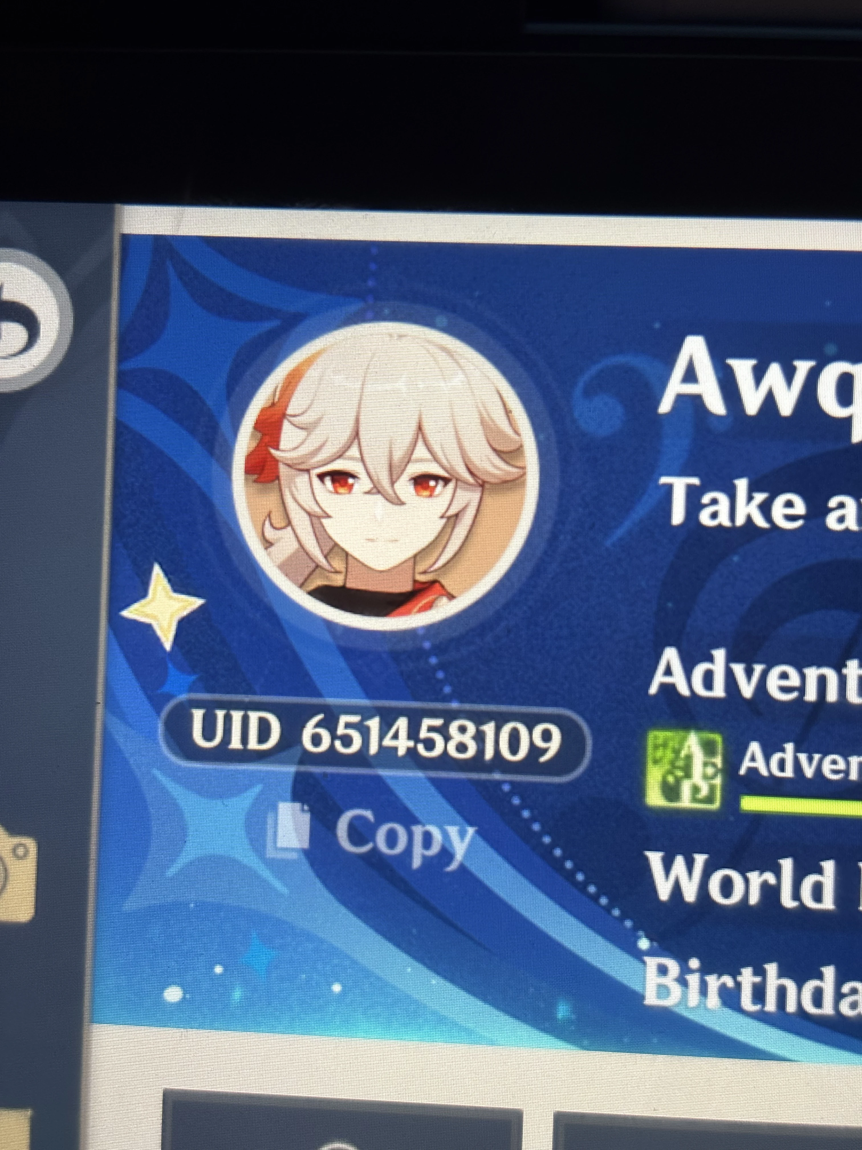 Friend me on my main account! :D Genshin Impact | HoYoLAB