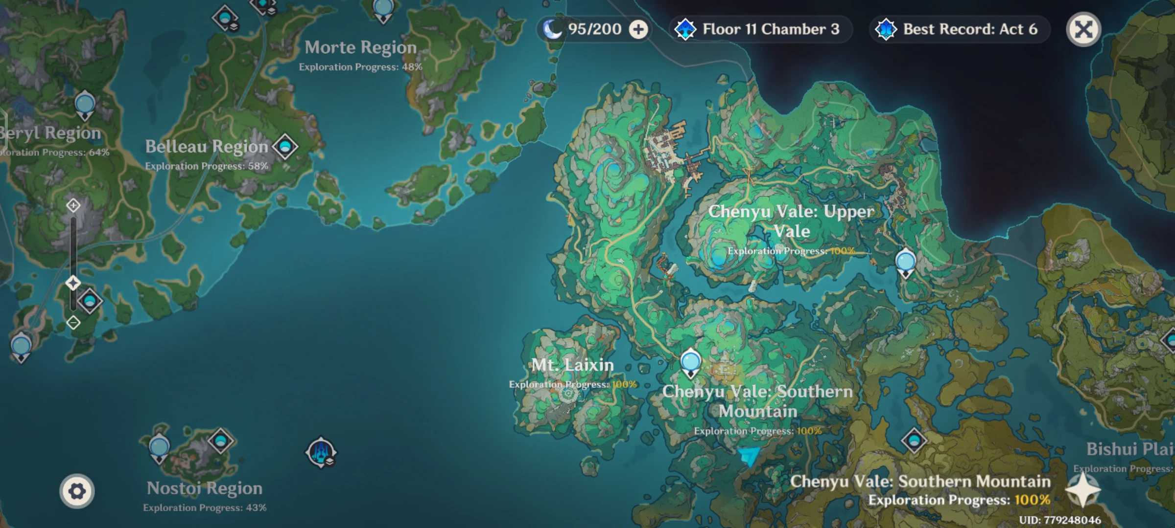 Finally 100 % exploration in all Chenyu Vale ohh boyy that was pretty ...