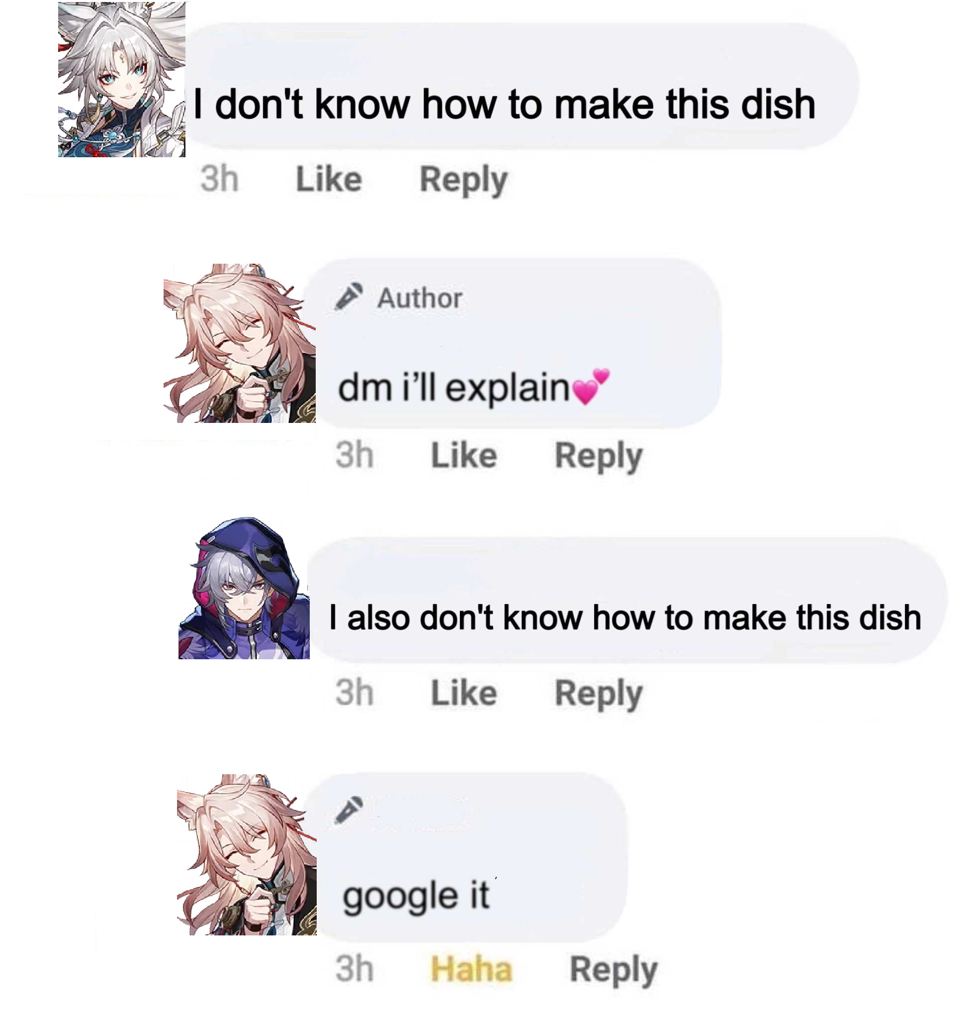 Jiaoqiu ... be more nicer to Moze please ( request meme for @mEmeguy64 ...