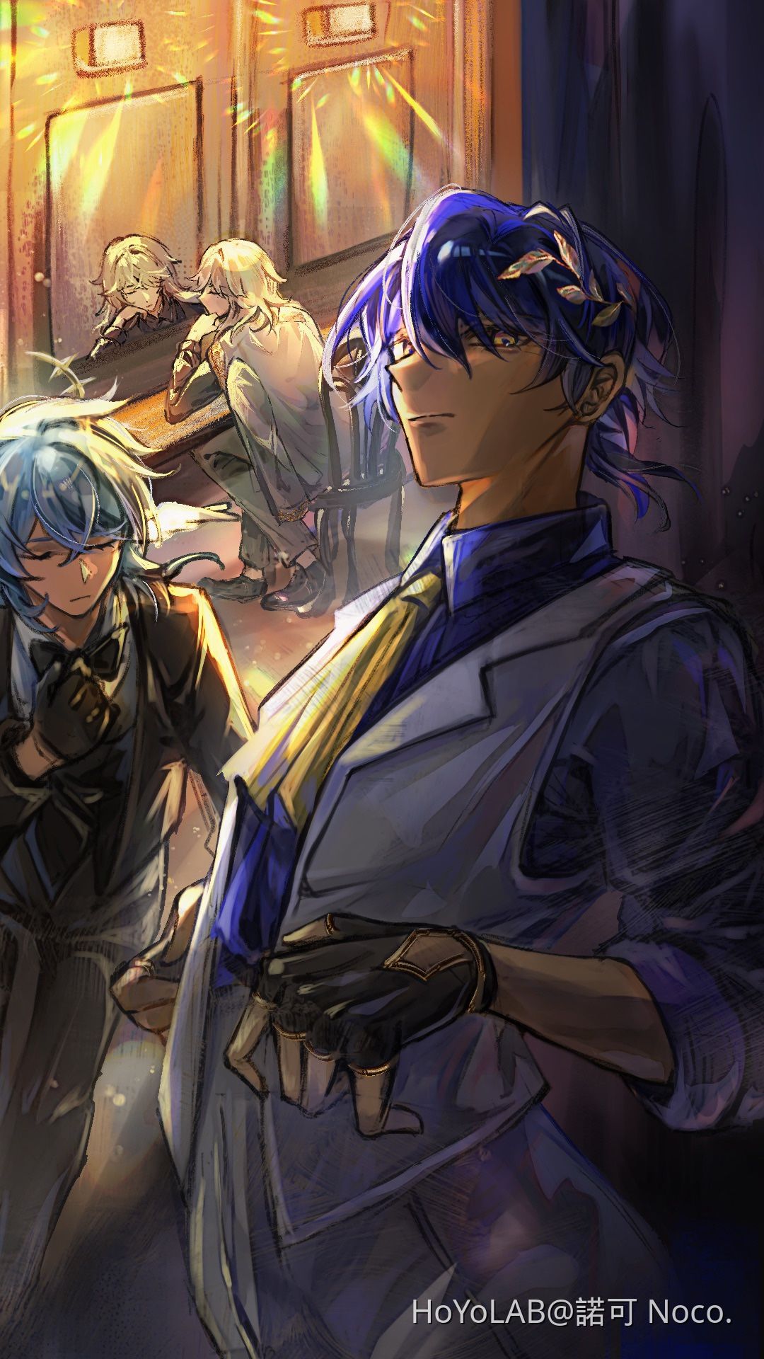 【HSR】Men’s dressing room behind the concert hall.星鐵Live2025男子休息室 ...