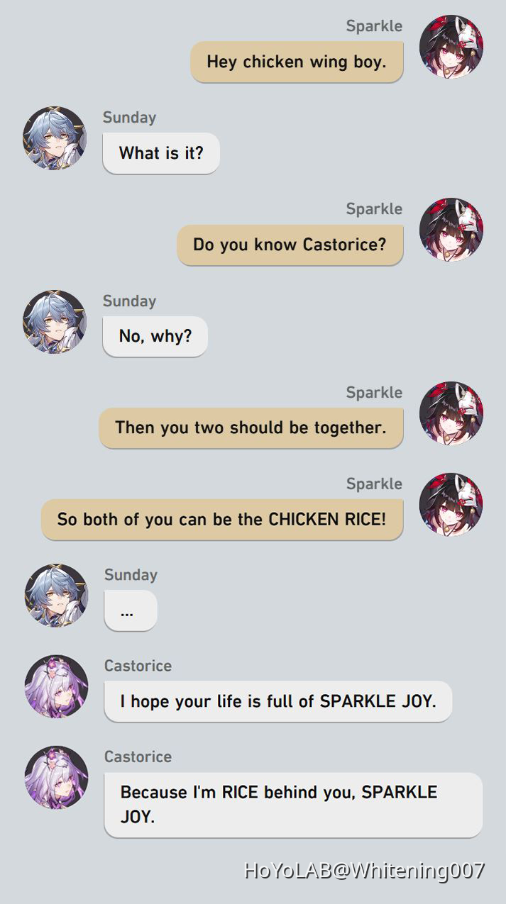 Chicken Rice Honkai: Star Rail | HoYoLAB