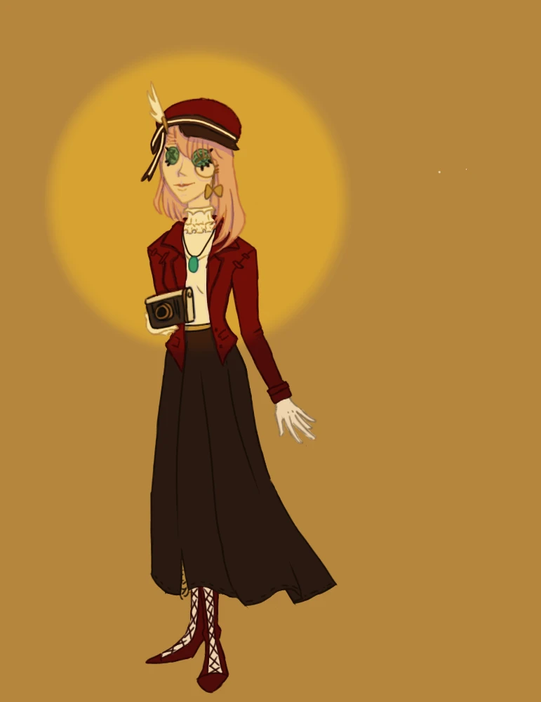 Genshin x Identity V (part 2): Charlotte as Alice DeRoss (journalist ...