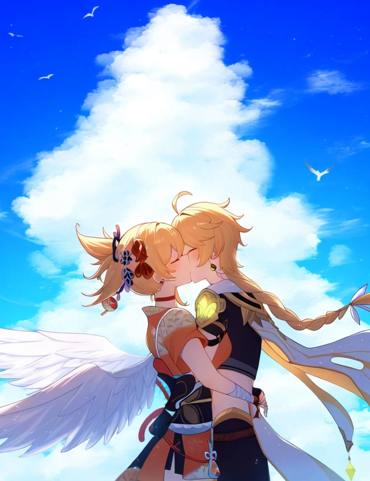 Aether X Yoimiya Genshin Impact | HoYoLAB