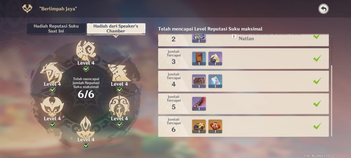 Complete all reputation natlan Genshin Impact | HoYoLAB