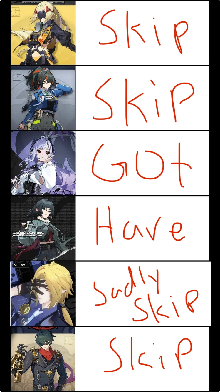 Zzz pull plans Zenless Zone Zero | HoYoLAB