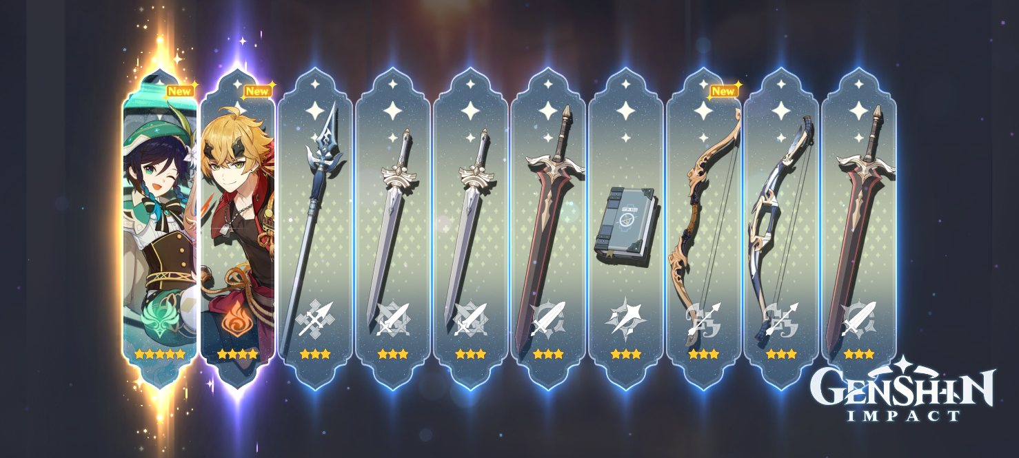 First 10 pull Genshin Impact | HoYoLAB