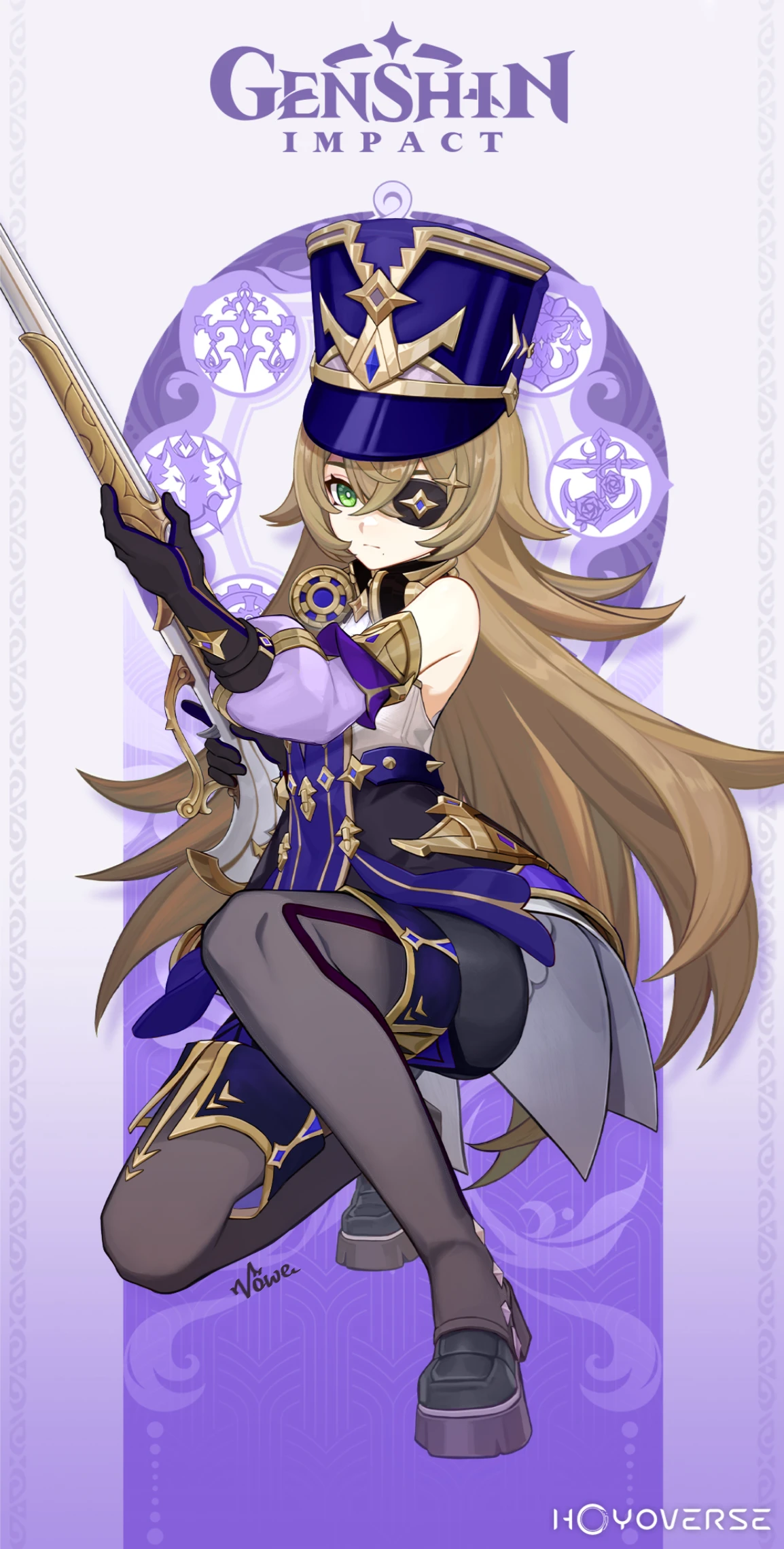 Chevreuse / Lisa color swap Genshin Impact | HoYoLAB