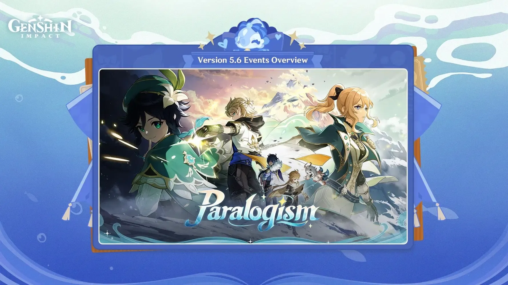 Genshin Impact Version 5.6 "Paralogism" Preview Page now live! Genshin ...