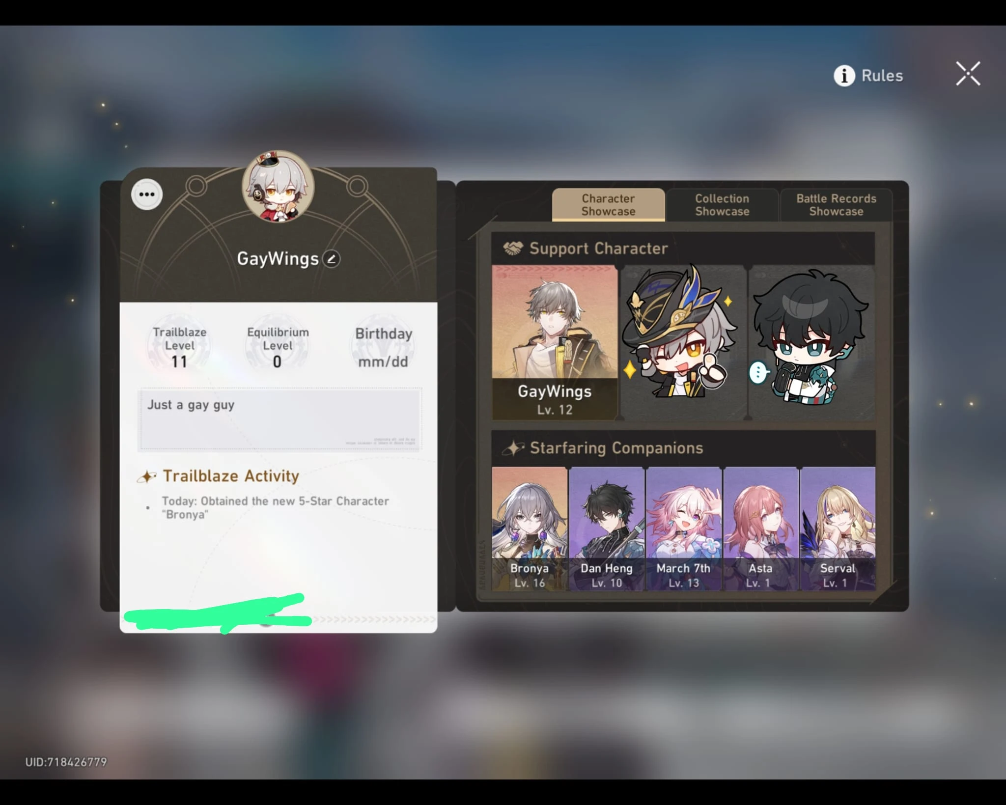 I made a 2nd account for fun Honkai: Star Rail | HoYoLAB