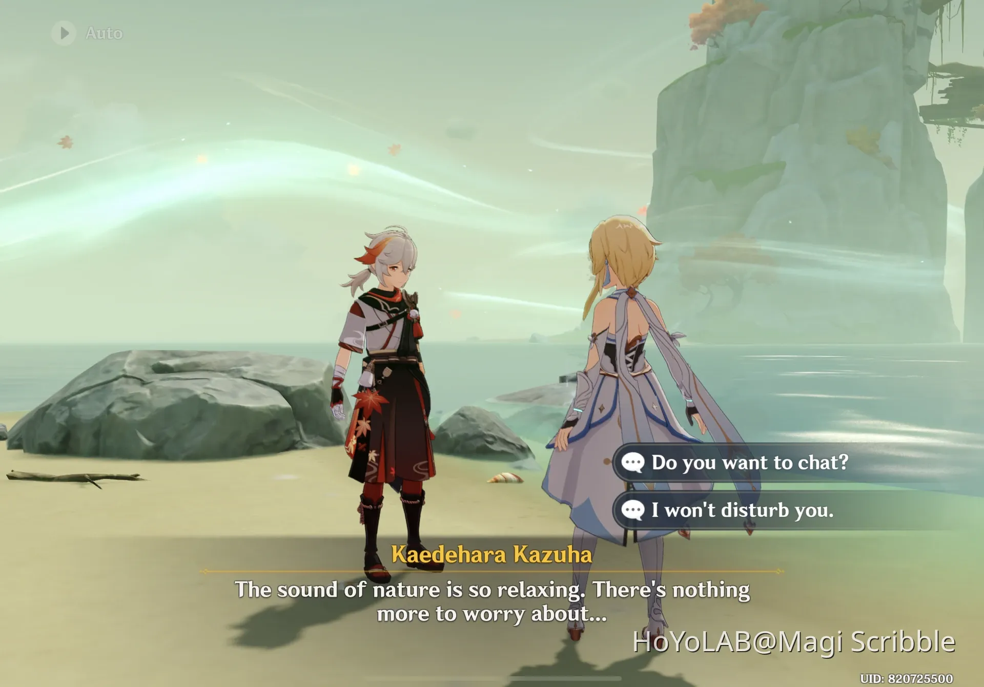 Summertime Odyssey: Kazuha’s Dialogue Genshin Impact | HoYoLAB