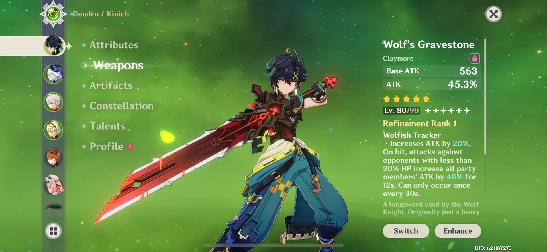 should i get kinich’s sig Genshin Impact | HoYoLAB