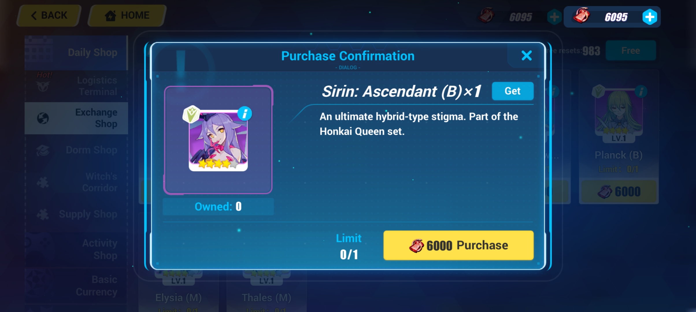 new stigmata and upgrade and upgrade the restaurant Honkai Impact 3rd ...