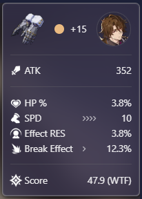 First Try on Fribbels Optimizer Honkai: Star Rail | HoYoLAB