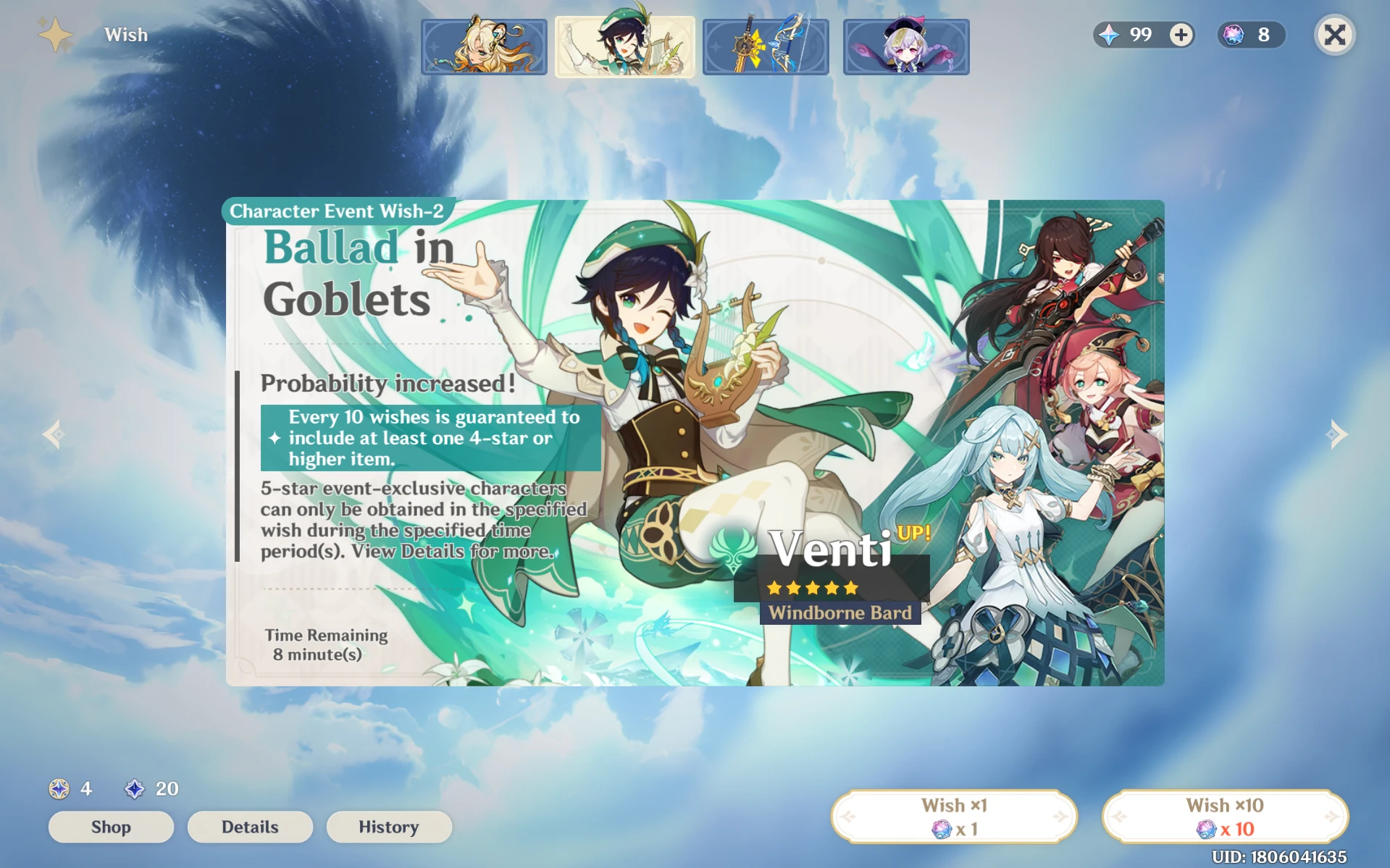 {Failing the Venti Banner} - Ami Rants Genshin Impact | HoYoLAB