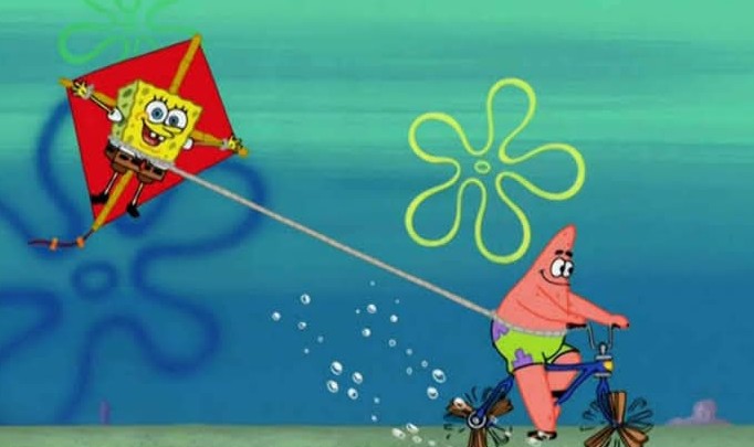 Patrick riding kites and bicycles | HoYoLAB