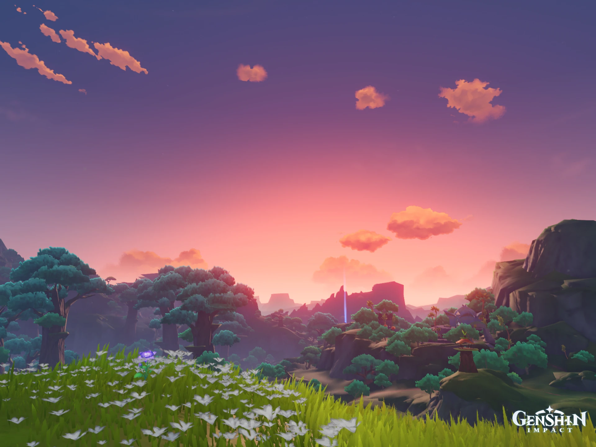 The beauty of Teyvat’s sky Genshin Impact | HoYoLAB