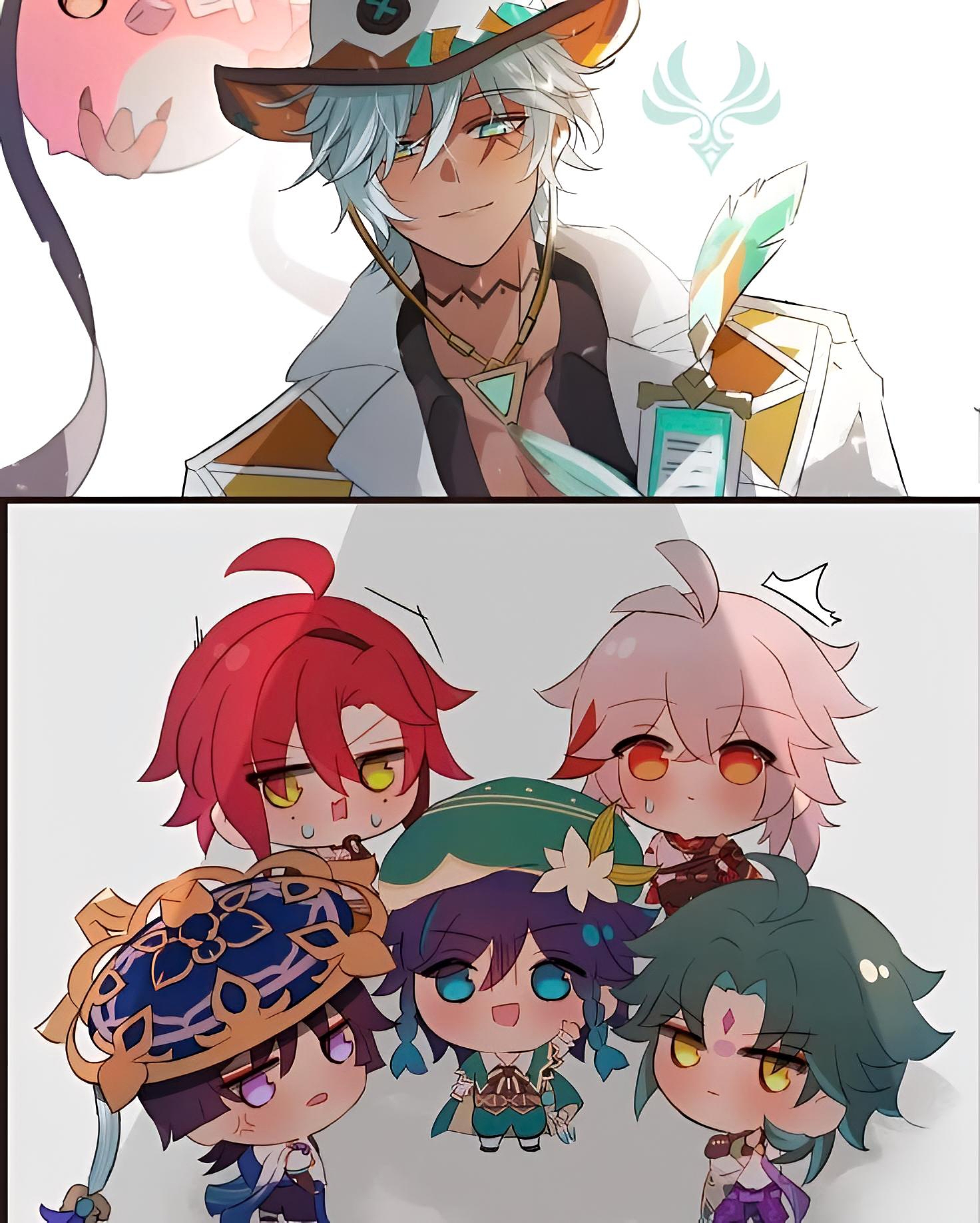 Ifaa memes... Finally, a tall male Anemo character 🌪️ Genshin Impact ...