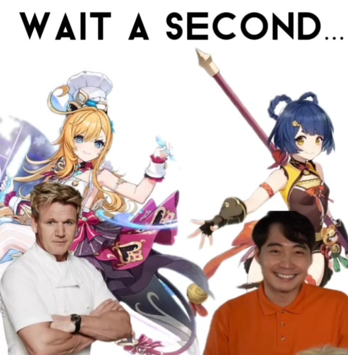 Haiyaaa we got Uncle Roger and Gordon Ramsay in genshin before gta 6 ...