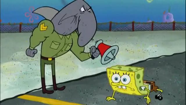 Spongebob practice with new teacher | HoYoLAB