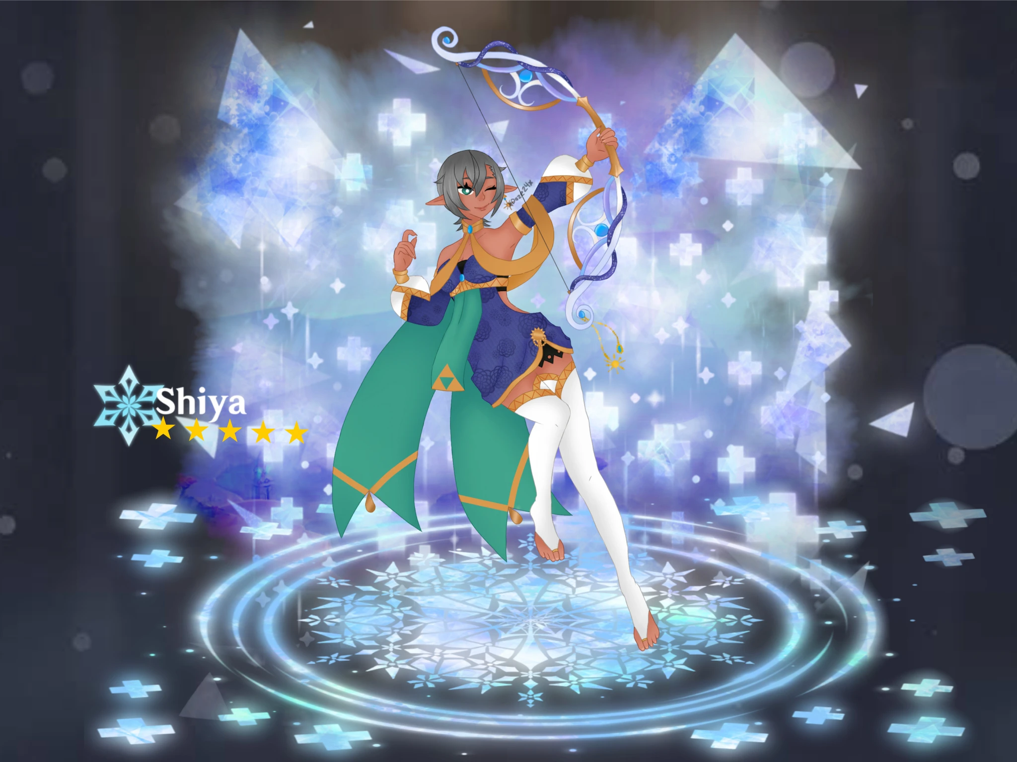 Shiya splash art Genshin Impact | HoYoLAB