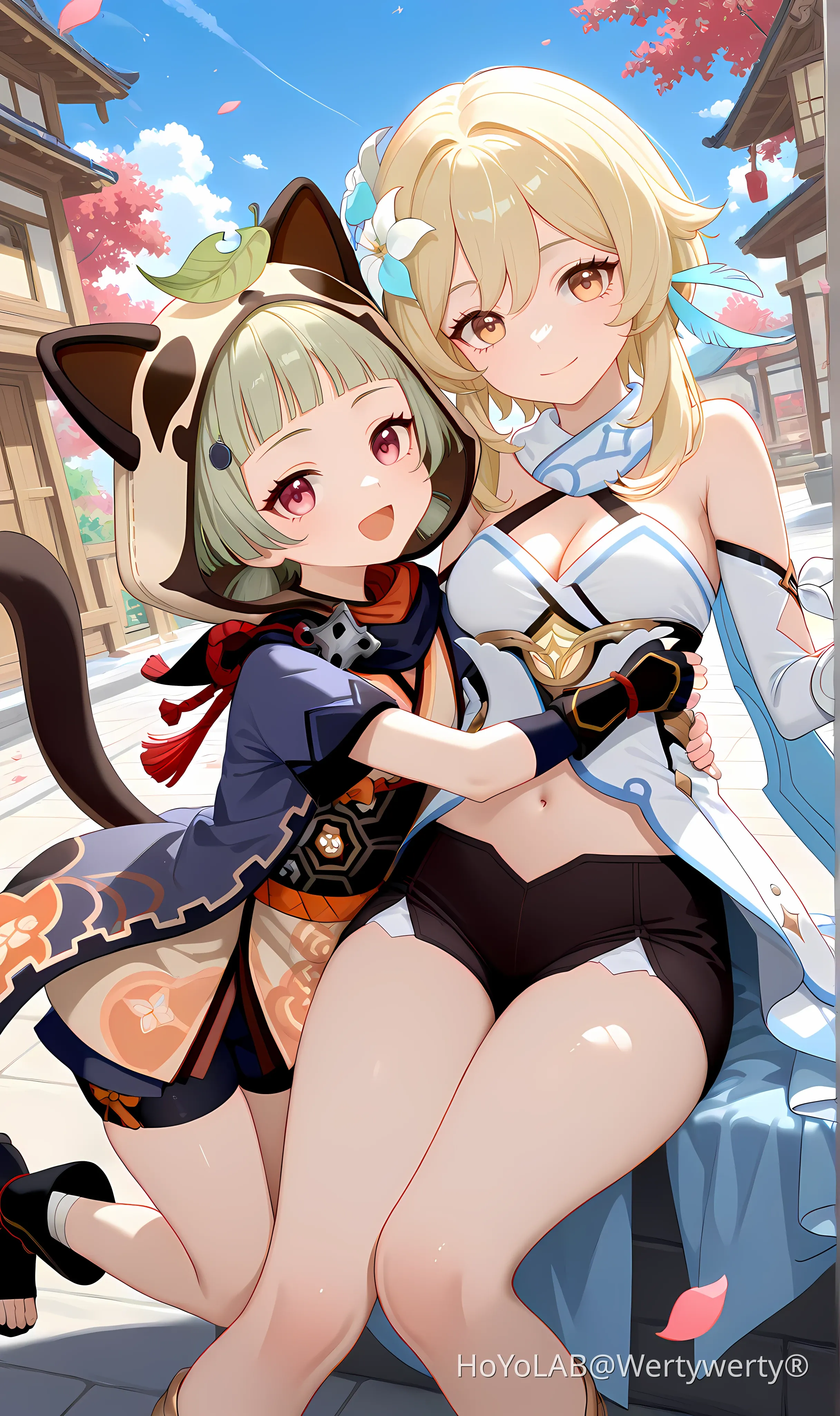 Sayu día 24! Sayu y Lumine! Genshin Impact | HoYoLAB