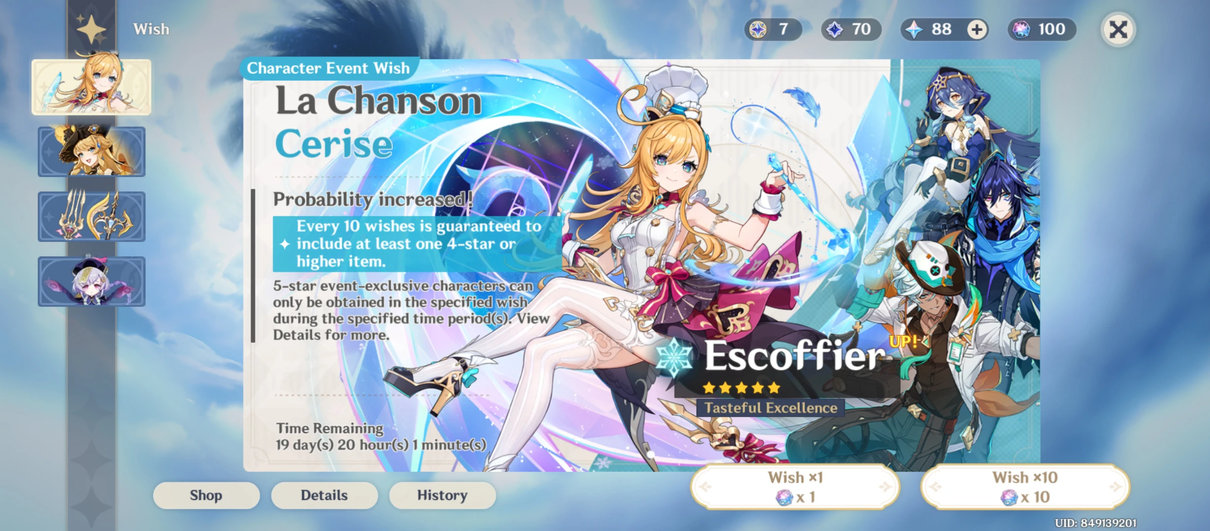 100 wishes!!! Genshin Impact | HoYoLAB