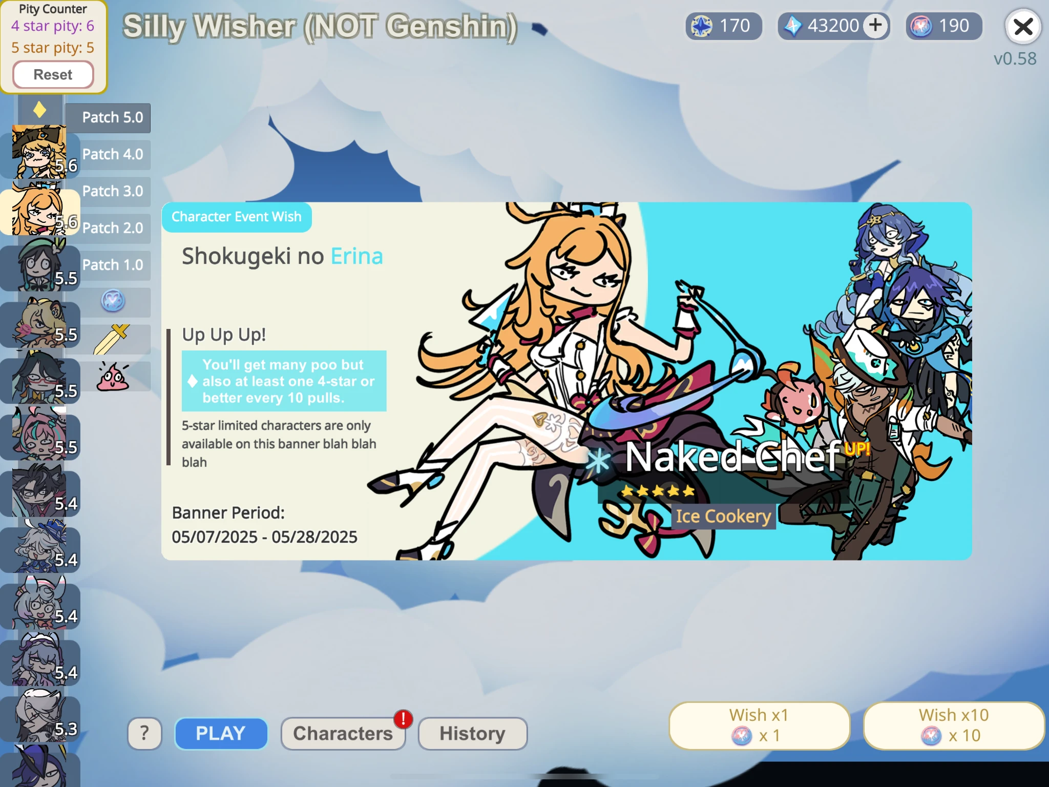 New Silly Wisher update. Genshin Impact | HoYoLAB