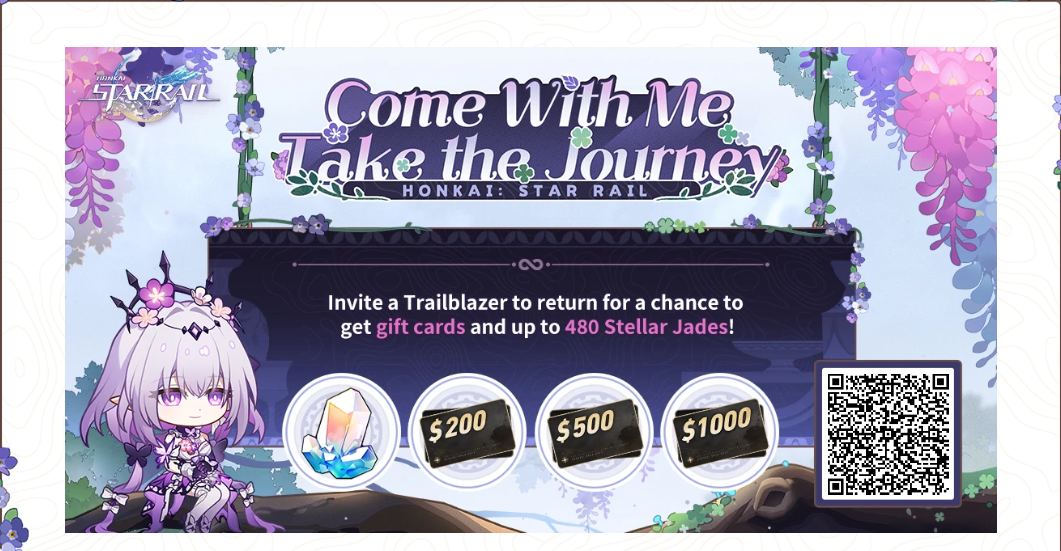 Please help me, My Invitation Code : GACDVSKVAN Honkai: Star Rail | HoYoLAB