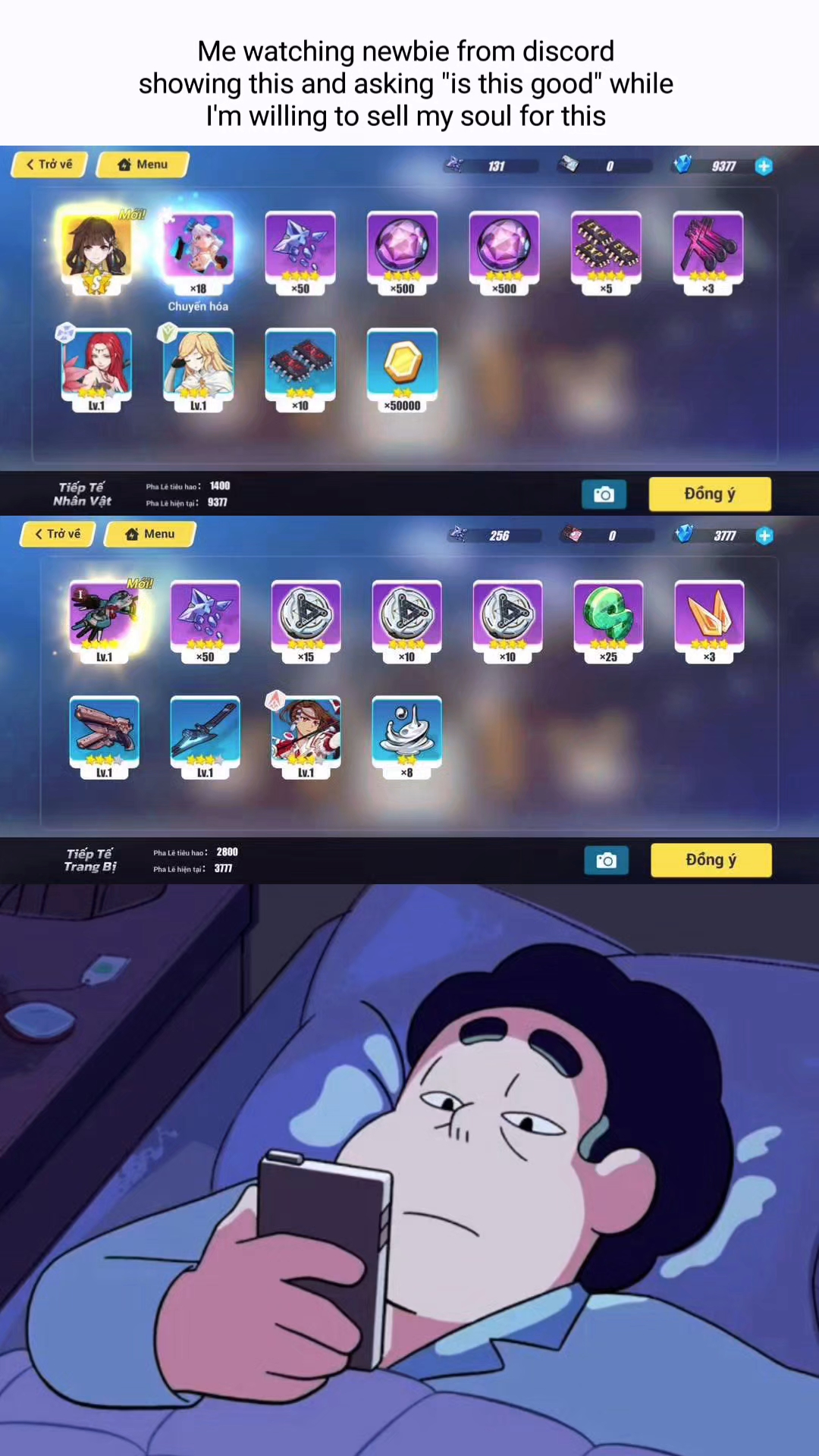 I got Silverwing when I started but not for her weapon Honkai Impact ...