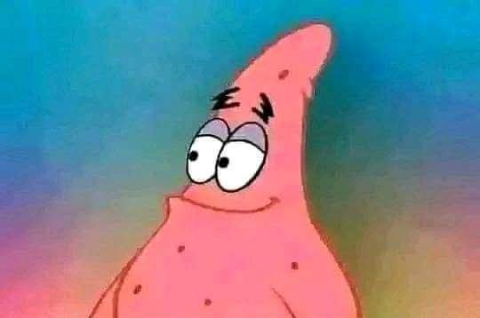 Patrick with rainbow background | HoYoLAB