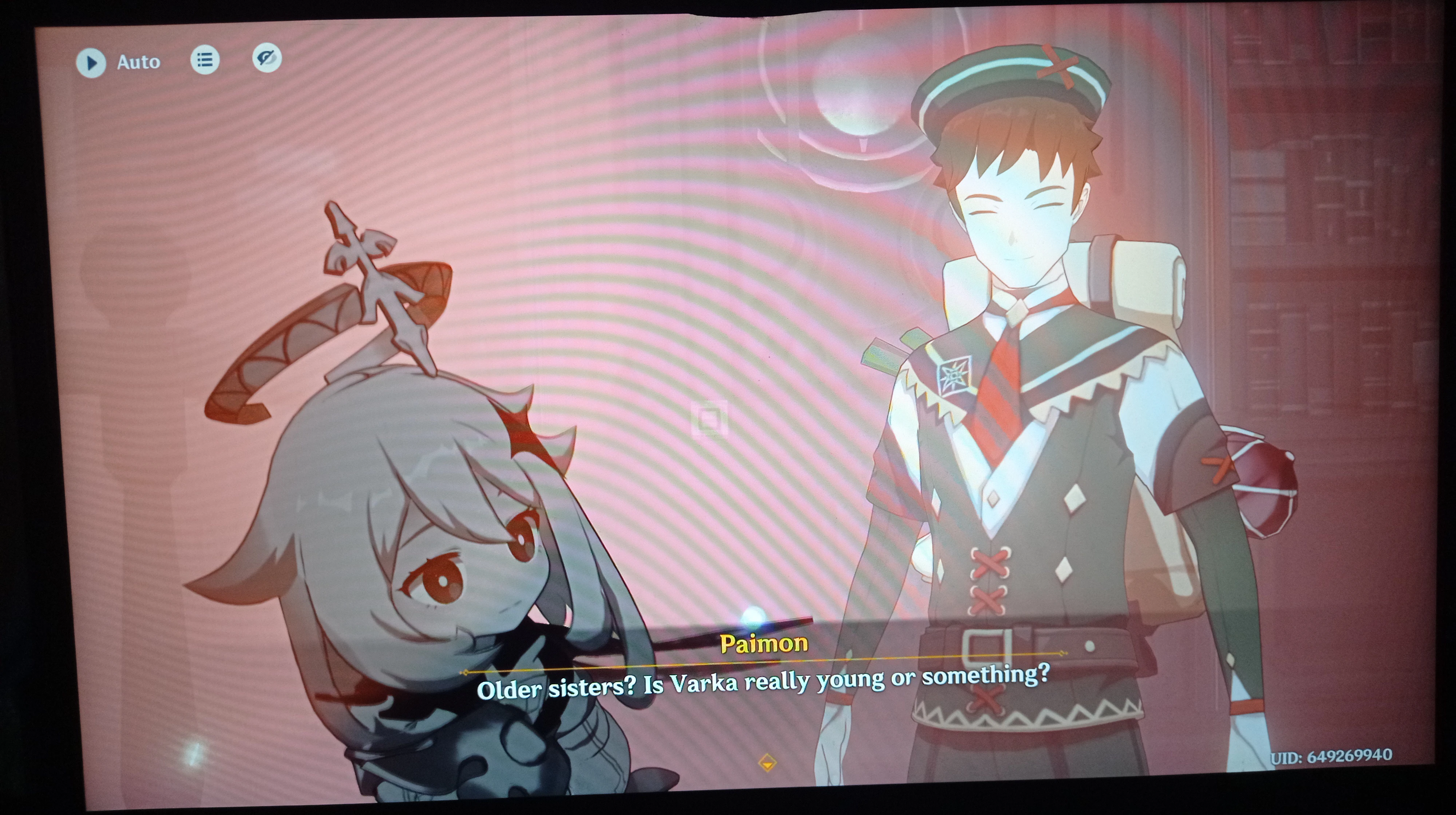 what paimon expects Varka to look like vs what he actually looks like ...