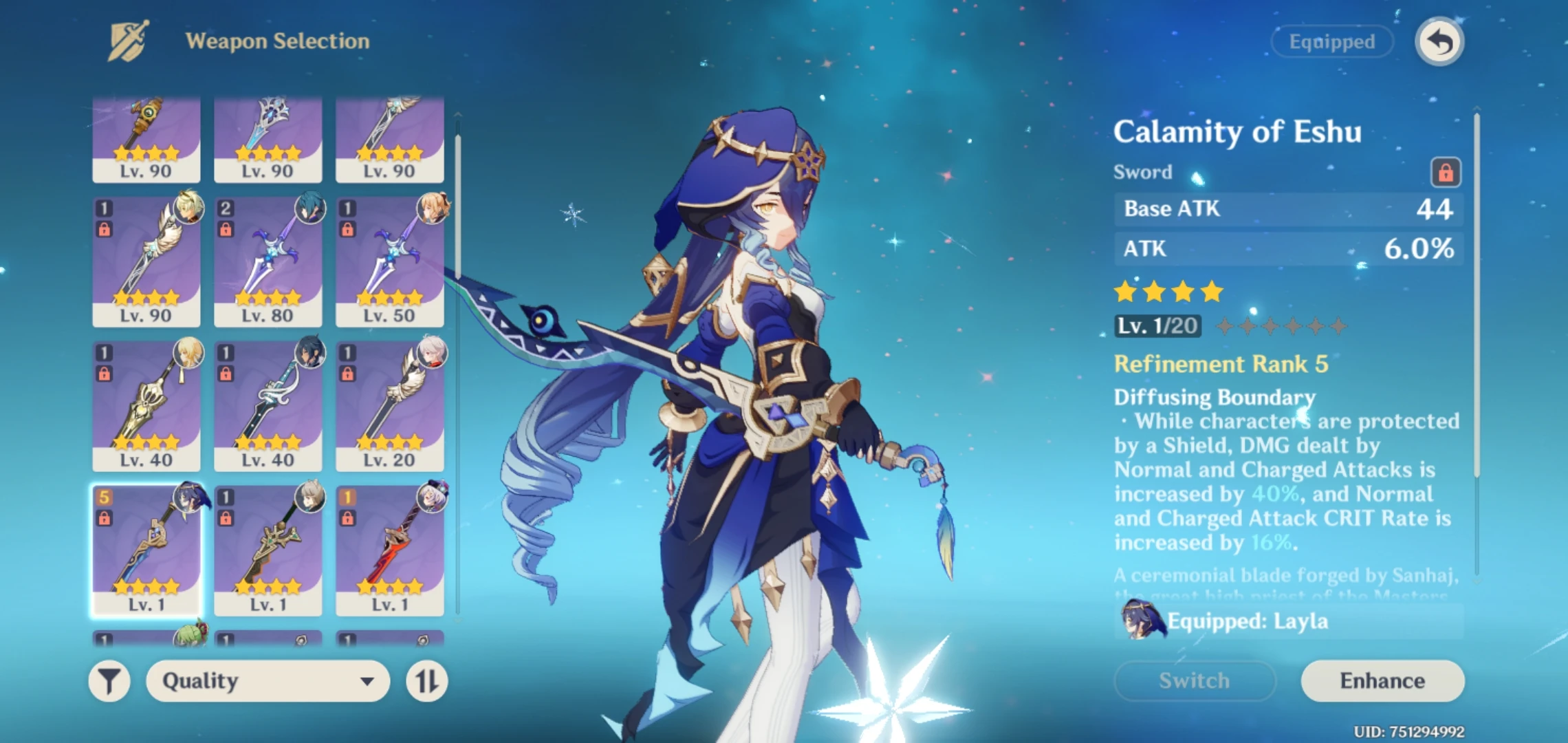 should I make a DPS Layla?!😍 Genshin Impact | HoYoLAB